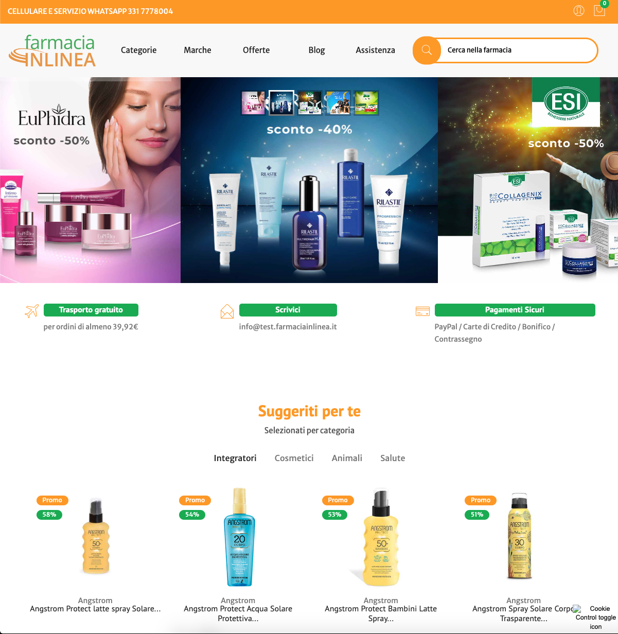 Home page | farmaciainlinea.it